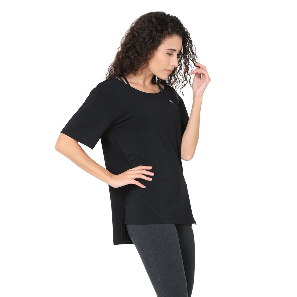 Buy Puma Transition Womens Black Tee Online