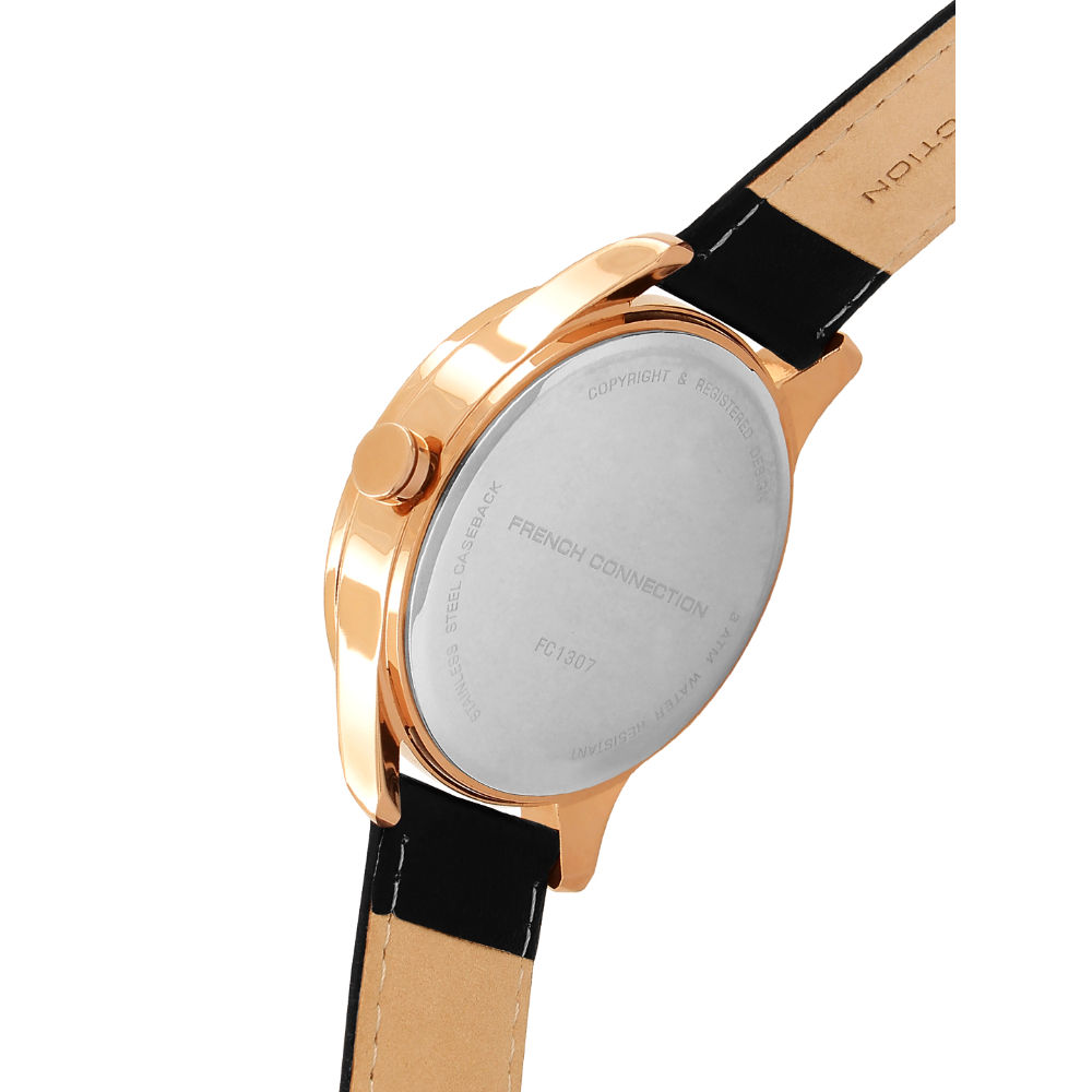 Buy French Connection Men Black Analogue Watch - FC1307BRG Online