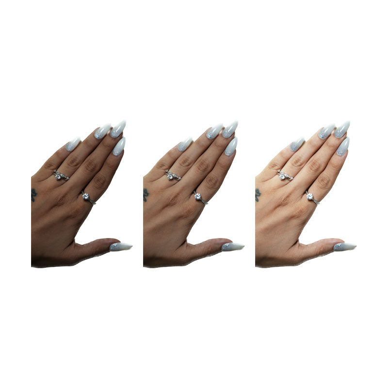 SOEZI Ek Glassy Reusable Press On Nails - Application Kit: Buy SOEZI Ek ...