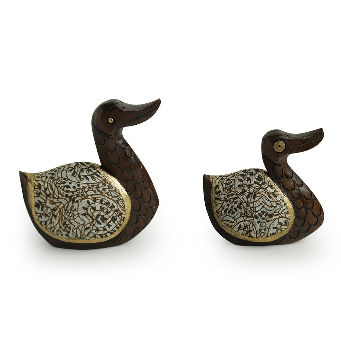 Buy ExclusiveLane The Elegant Ducks' Hand Painted Cotton Cloth ...