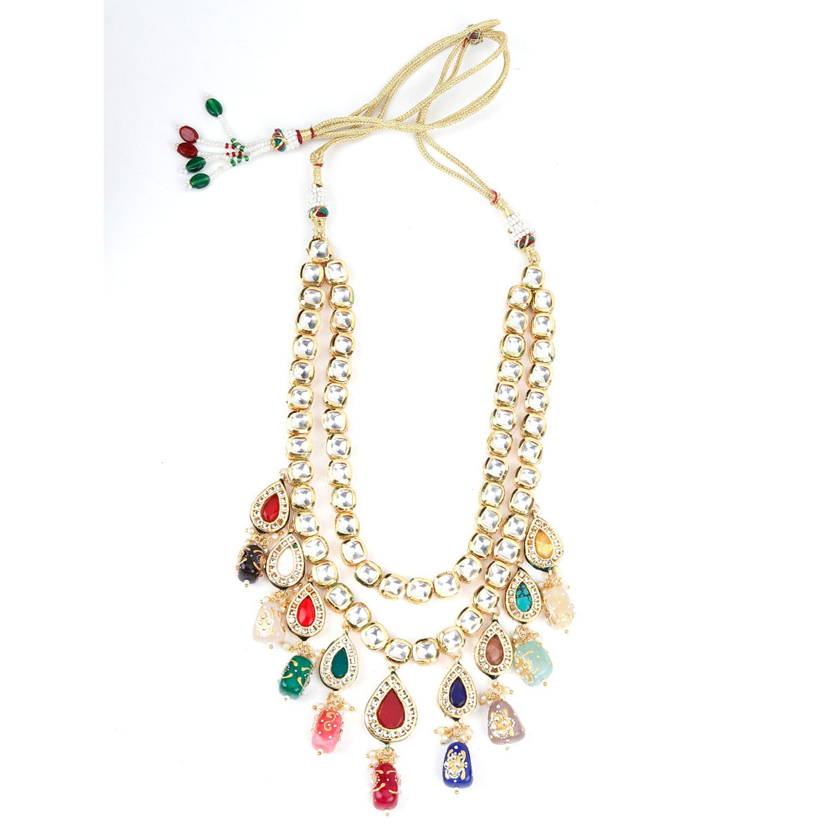 Odette 2 Layered Multicolour Chain: Buy Odette 2 Layered Multicolour ...