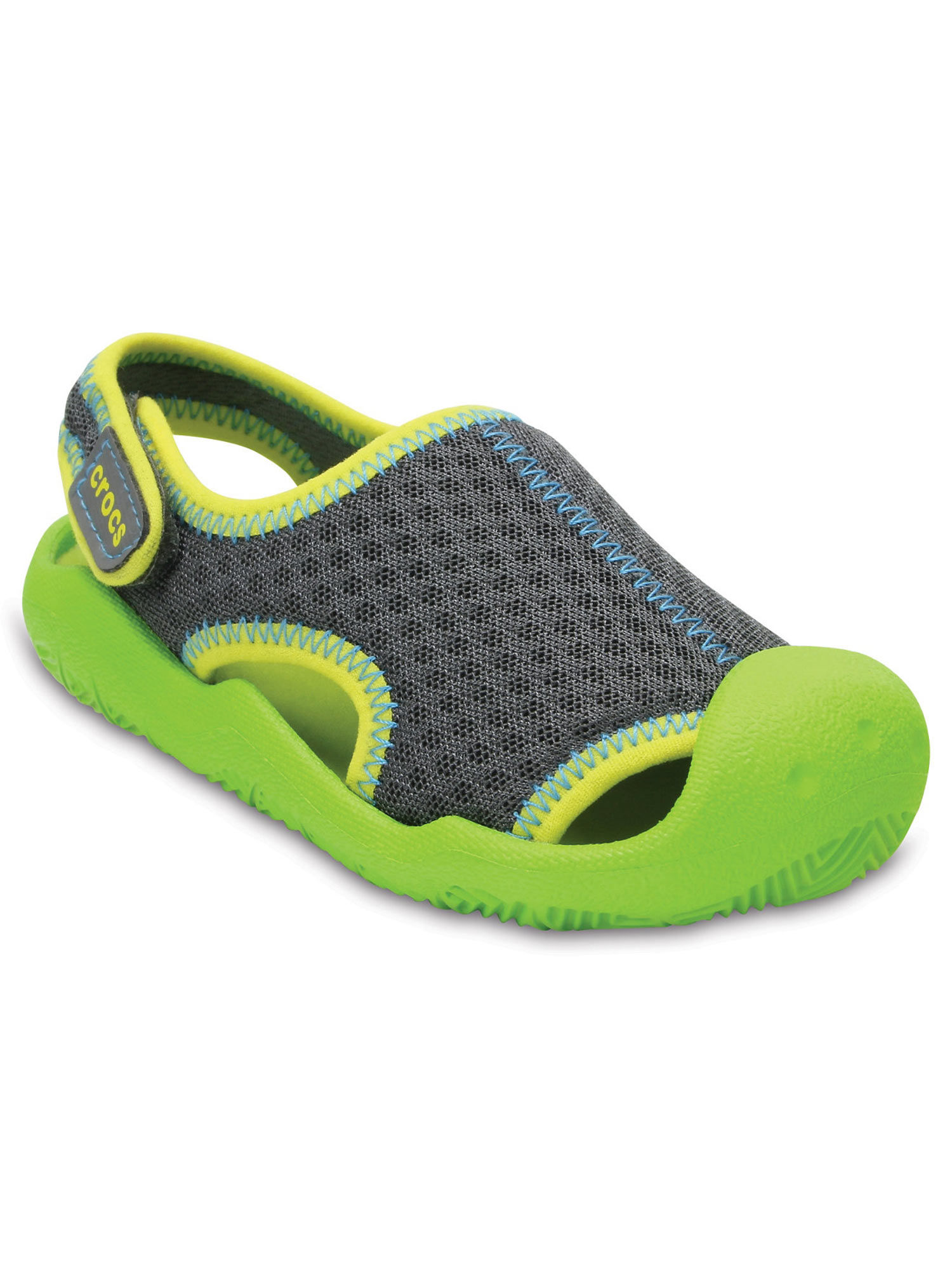 Crocs Grey Swiftwater Patterned Sandals: Buy Crocs Grey Swiftwater ...