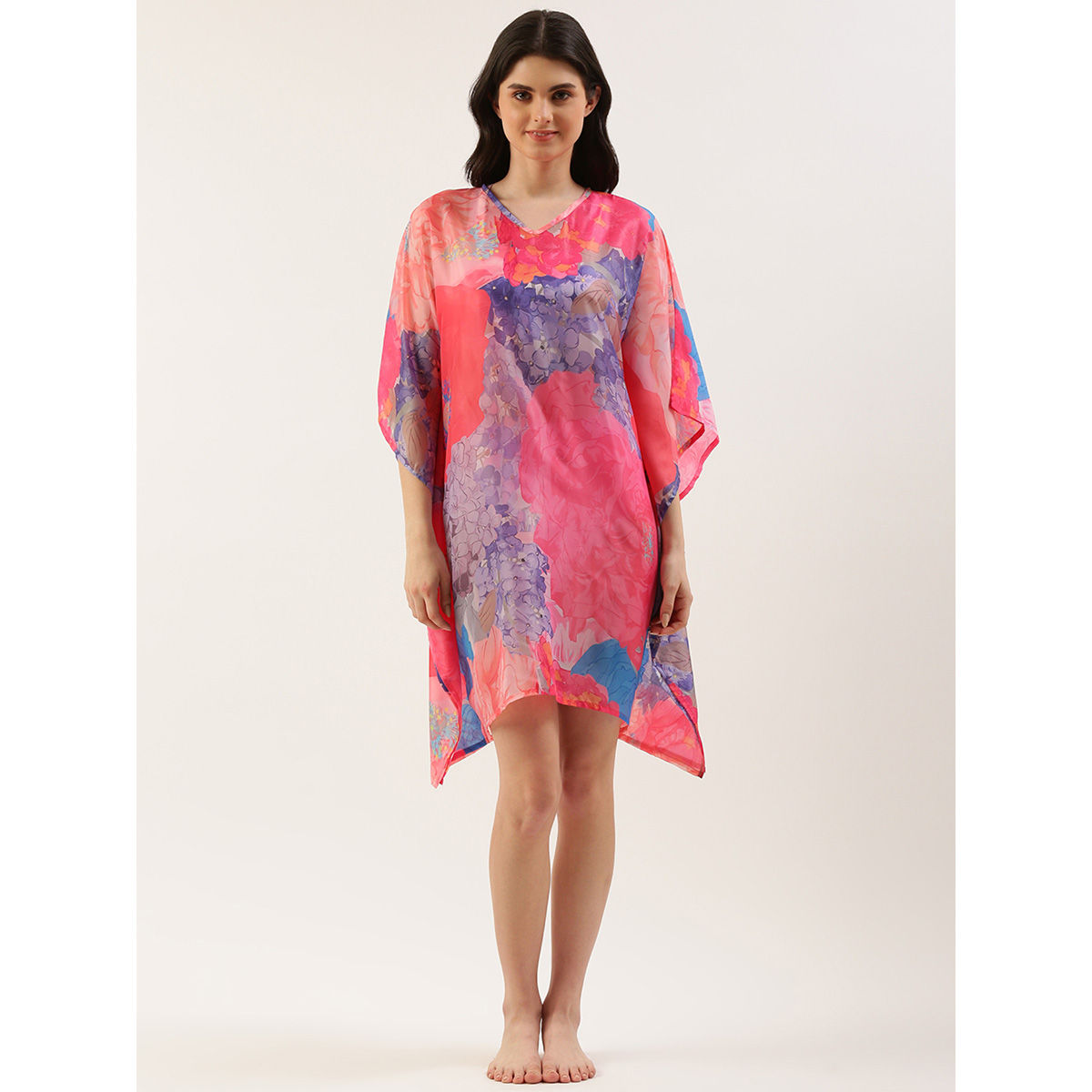 Buy Clt.s Women Multi-Color Cover Up Dress Online