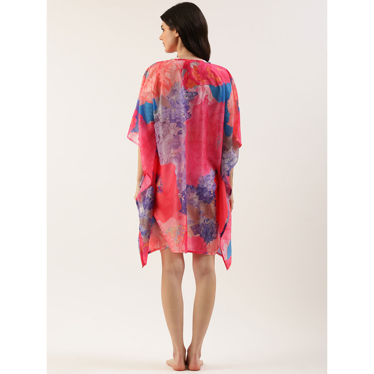 Buy Clt.s Women Multi-Color Cover Up Dress Online