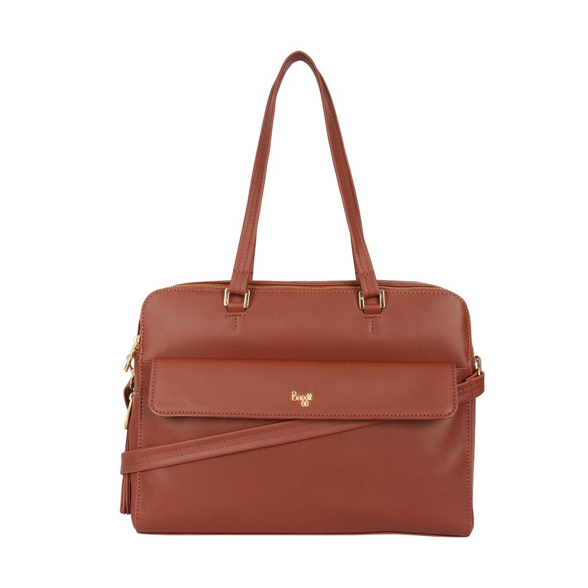 Buy Baggit Allistair Tan Laptop Bag (L) Online