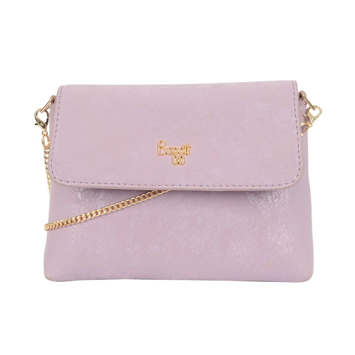 Buy Baggit Nappa Purple Clutch Online