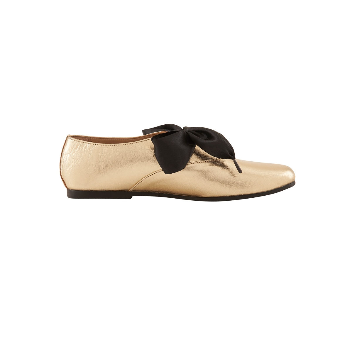 SKO Leather Solid Shoes-gold: Buy SKO Leather Solid Shoes-gold Online ...