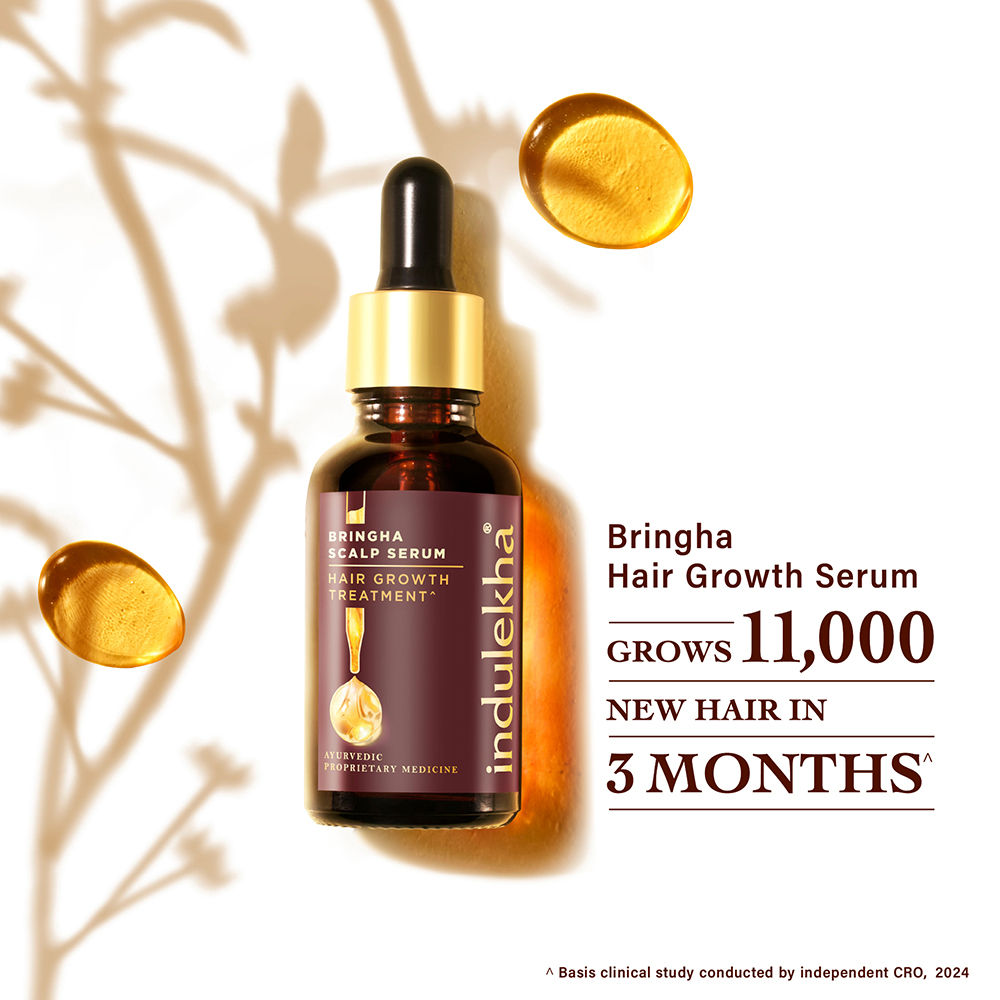 Buy Indulekha Bringha Hair Growth Treatment Scalp Serum Online
