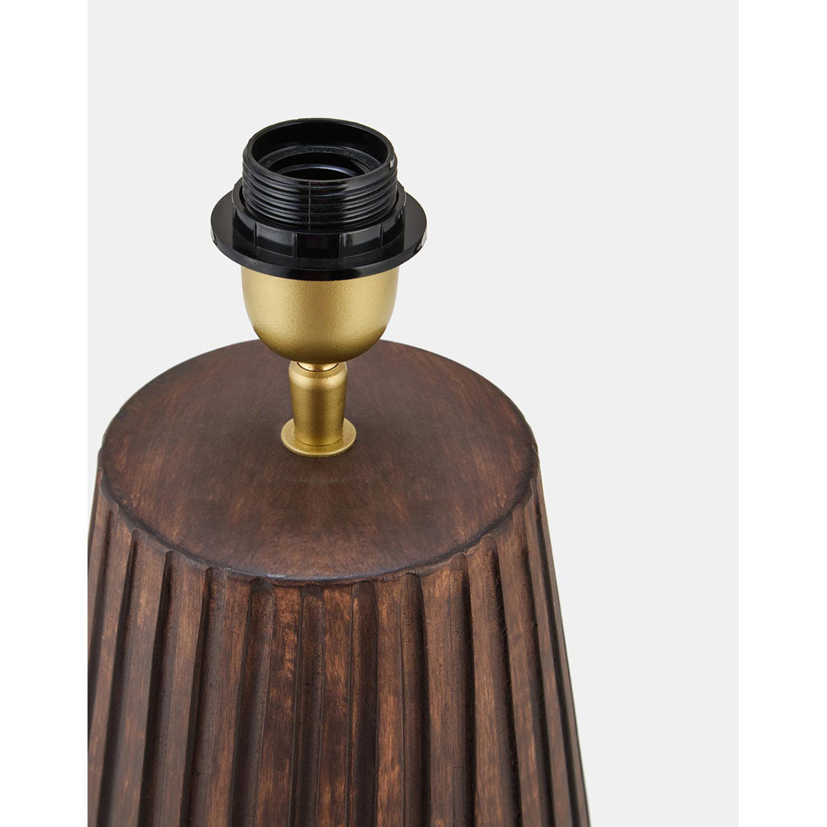 Buy Fabindia Brown Rekha Ecomix Table Lamp Online