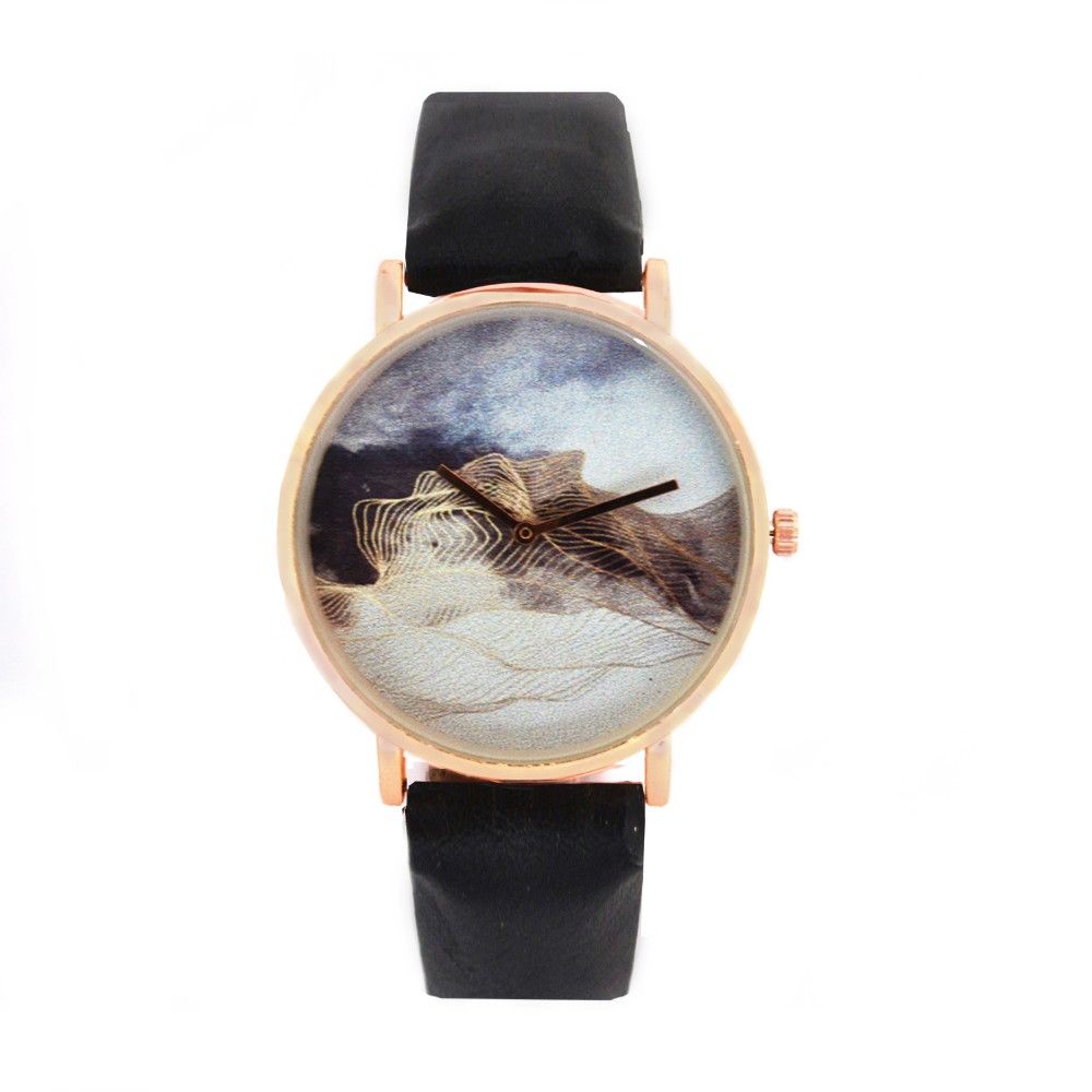 Joker & Witch Cheryl Black Rosegold Graphic Watch: Buy Joker & Witch ...