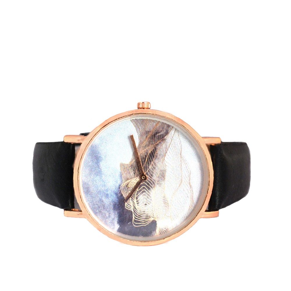 Joker & Witch Cheryl Black Rosegold Graphic Watch: Buy Joker & Witch ...
