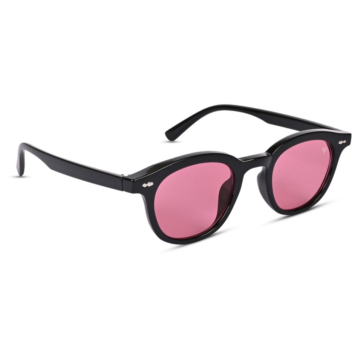 Buy Voyage Red Round Sunglasses for Men & Women - 36374Mg3908 (45) Online