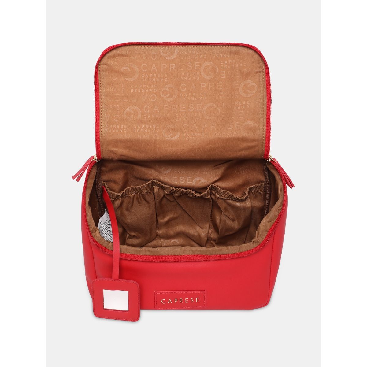 Buy Caprese Bonita Vanity Case Medium Maroon Online