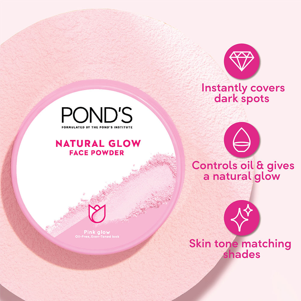 Ponds Natural Glow Face Powder - Pink Glow: Buy Ponds Natural Glow Face ...