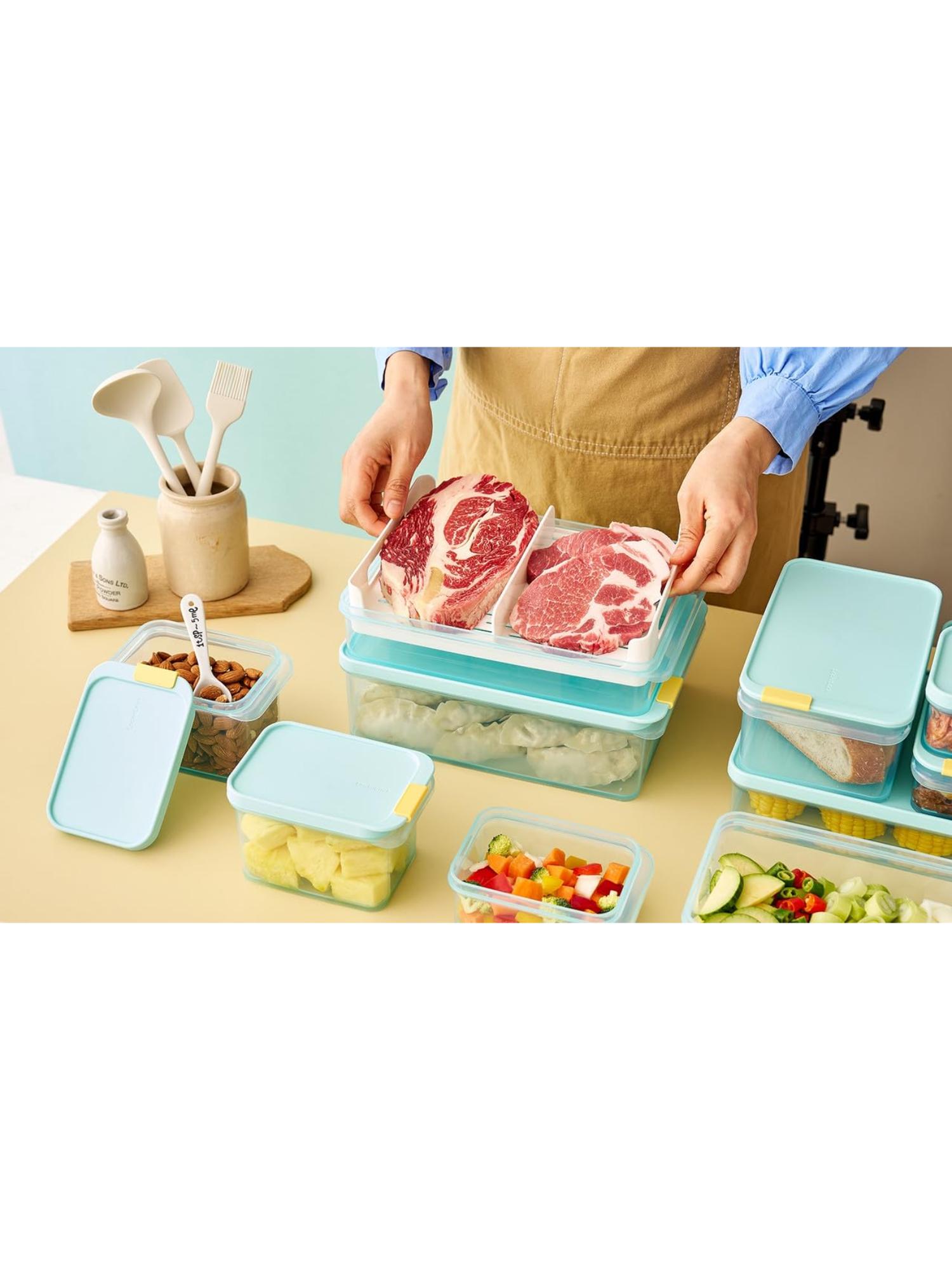 Buy Lock & Lock Freezer Fit 750 ml Stackable Modular Storage BPA Free ...