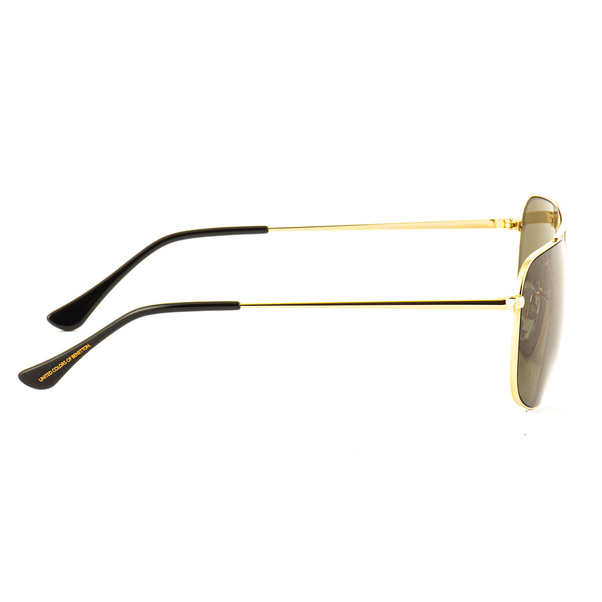 Buy United Colors of Benetton Green Lens Square Sunglass Golden Frame ...