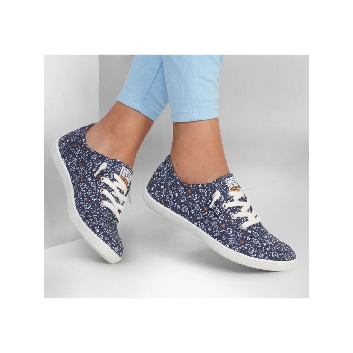 Buy SKECHERS Bobs B Cute - Itty Kitty Navy Bobs Sneakers Online