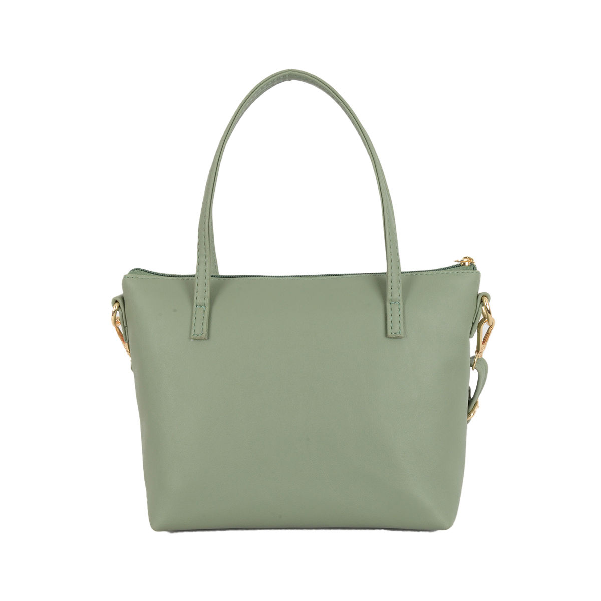 Buy Baggit GG By Tinal Small Green Tote Handbag Online