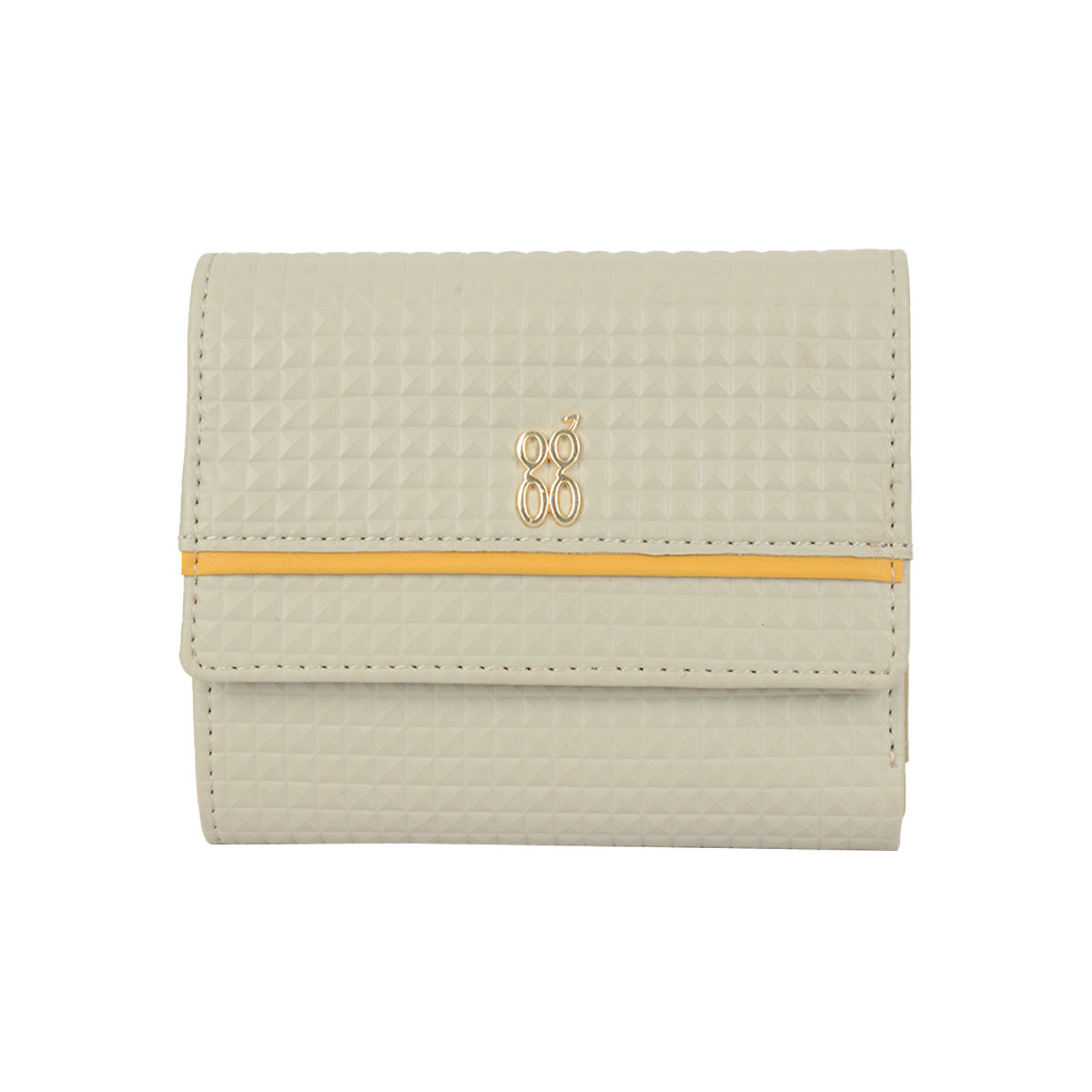 Buy Baggit GG By Wiz Small Grey 3 Fold Wallet Online