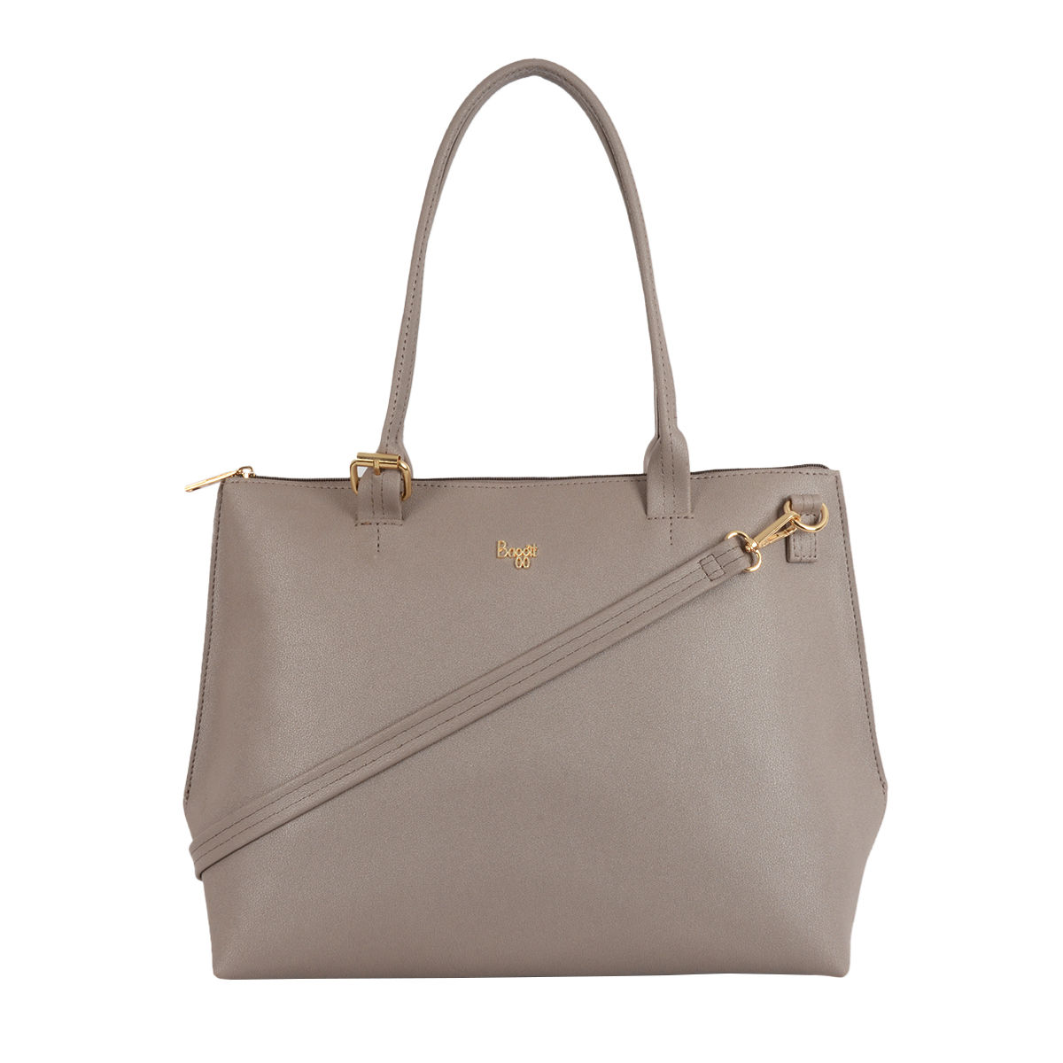 Buy Baggit Cryo Large Mauve Tote Handbag Online