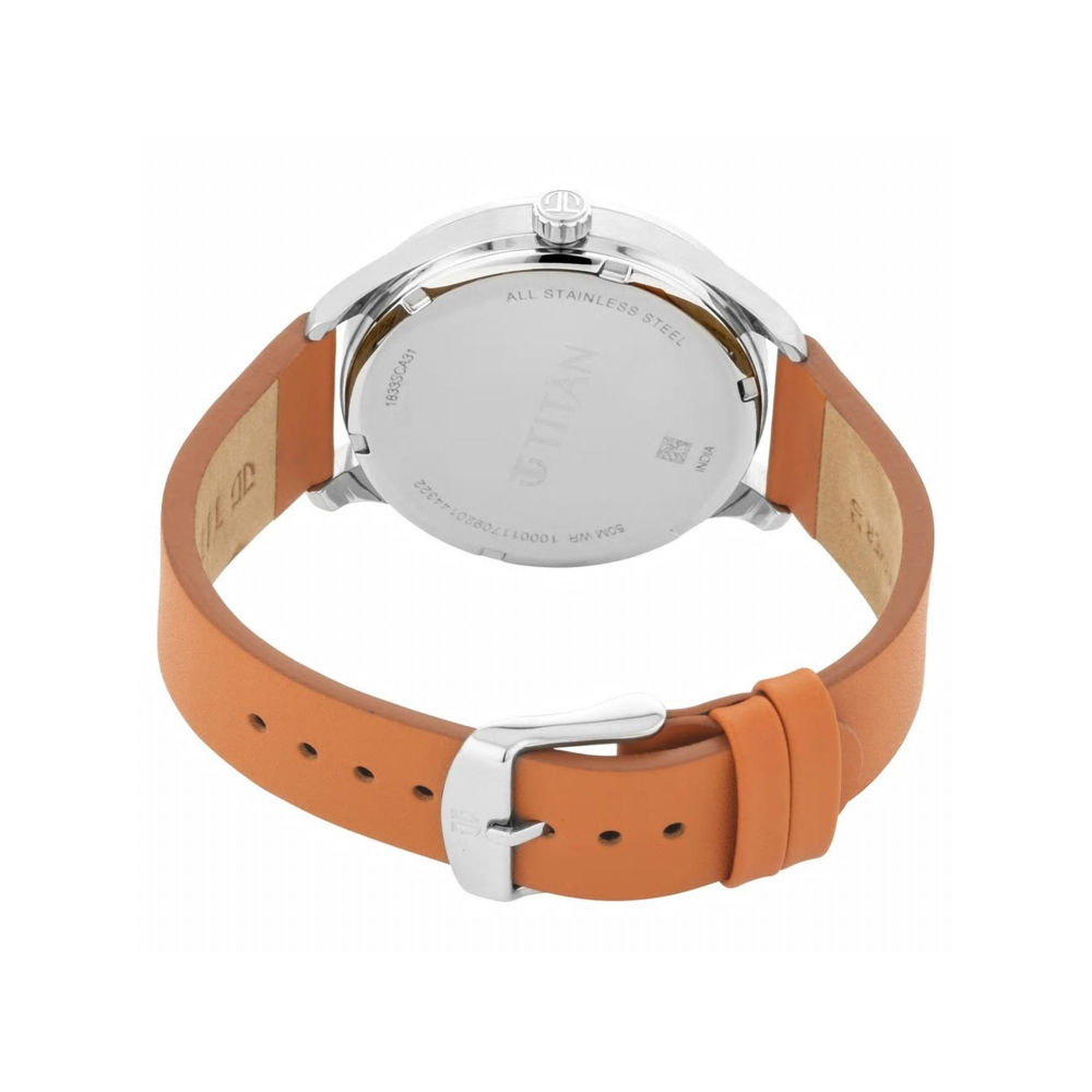 Buy Titan 1833SL01 Blue Dial Analog Watch For Men 1833SL01 Online