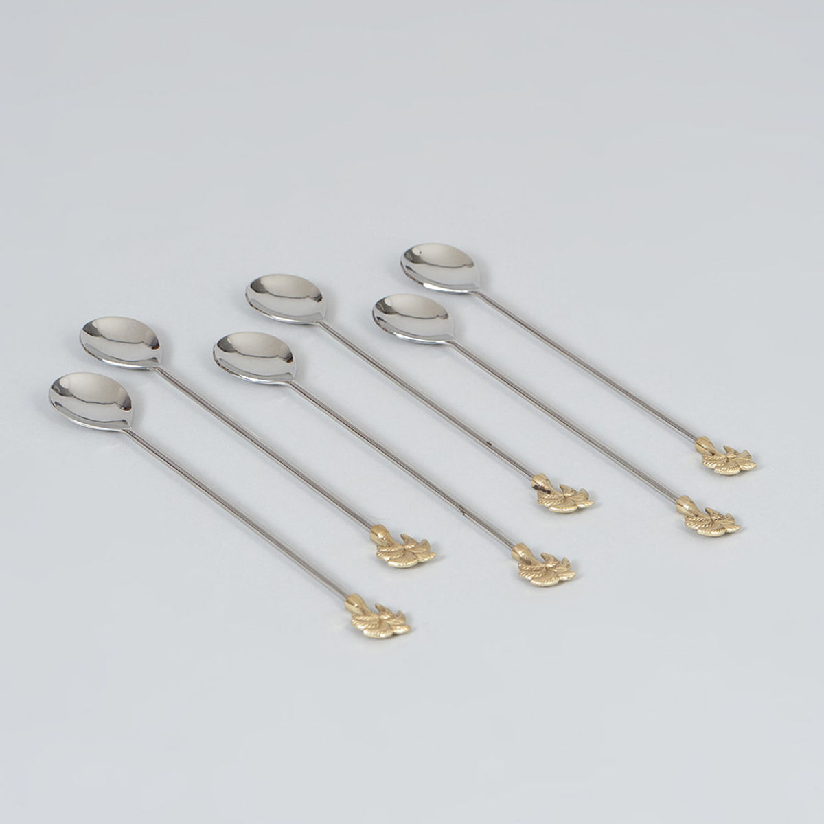 Assemblage Palm leaf Cocktail Stirrer Spoons (Set of 6): Buy Assemblage ...