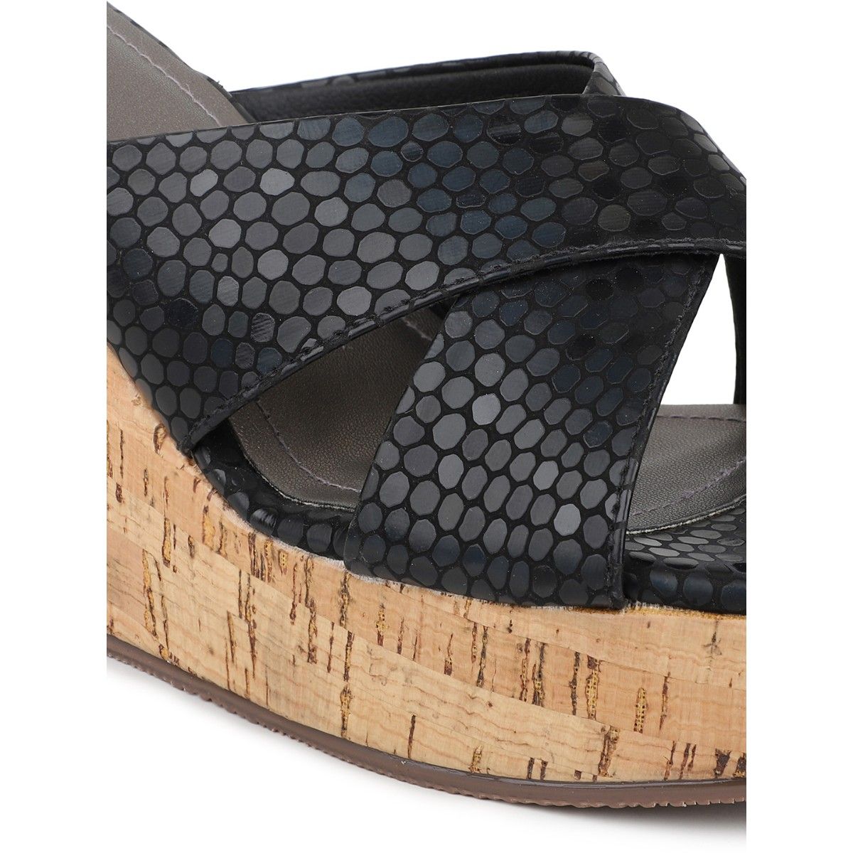 Buy Inc.5 Women Black Party Wedges Online