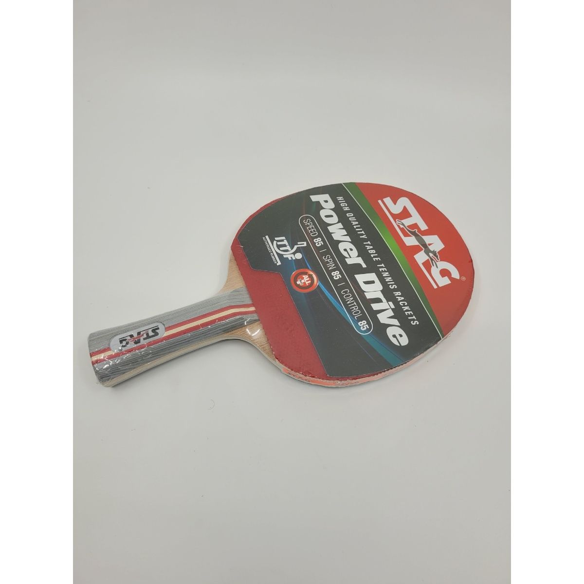 Buy STAG Power Drive TT Racket ITTF Approved Straight Online