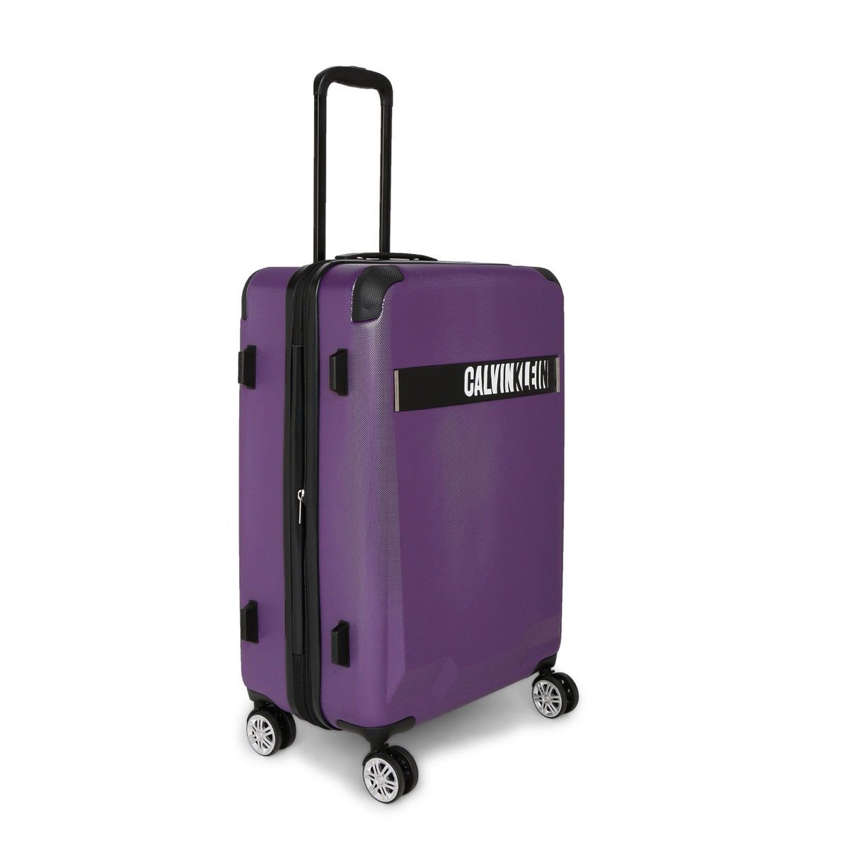 Buy Calvin Klein Kimpton Hard Medium Purple Luggage Trolley (M) Online