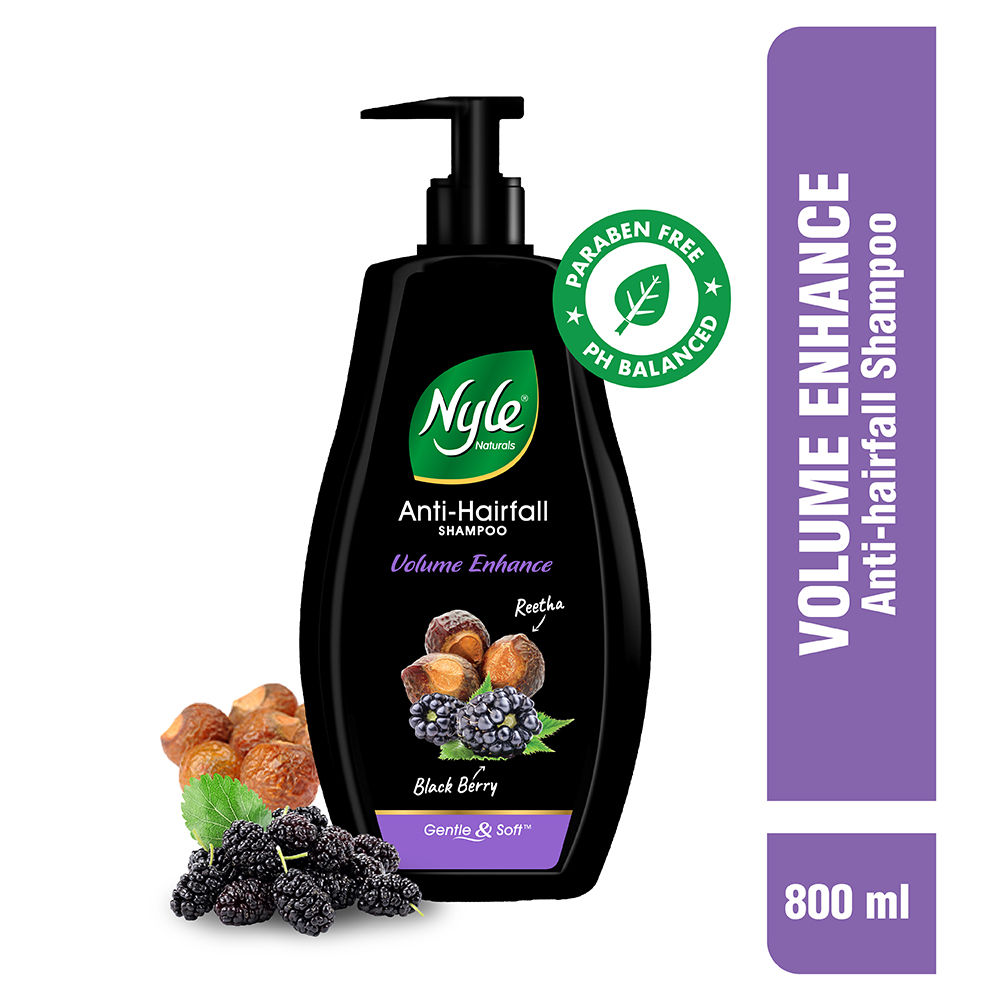 Nyle Naturals Volume Enhance Shampoo with Goodness Of Reetha ...