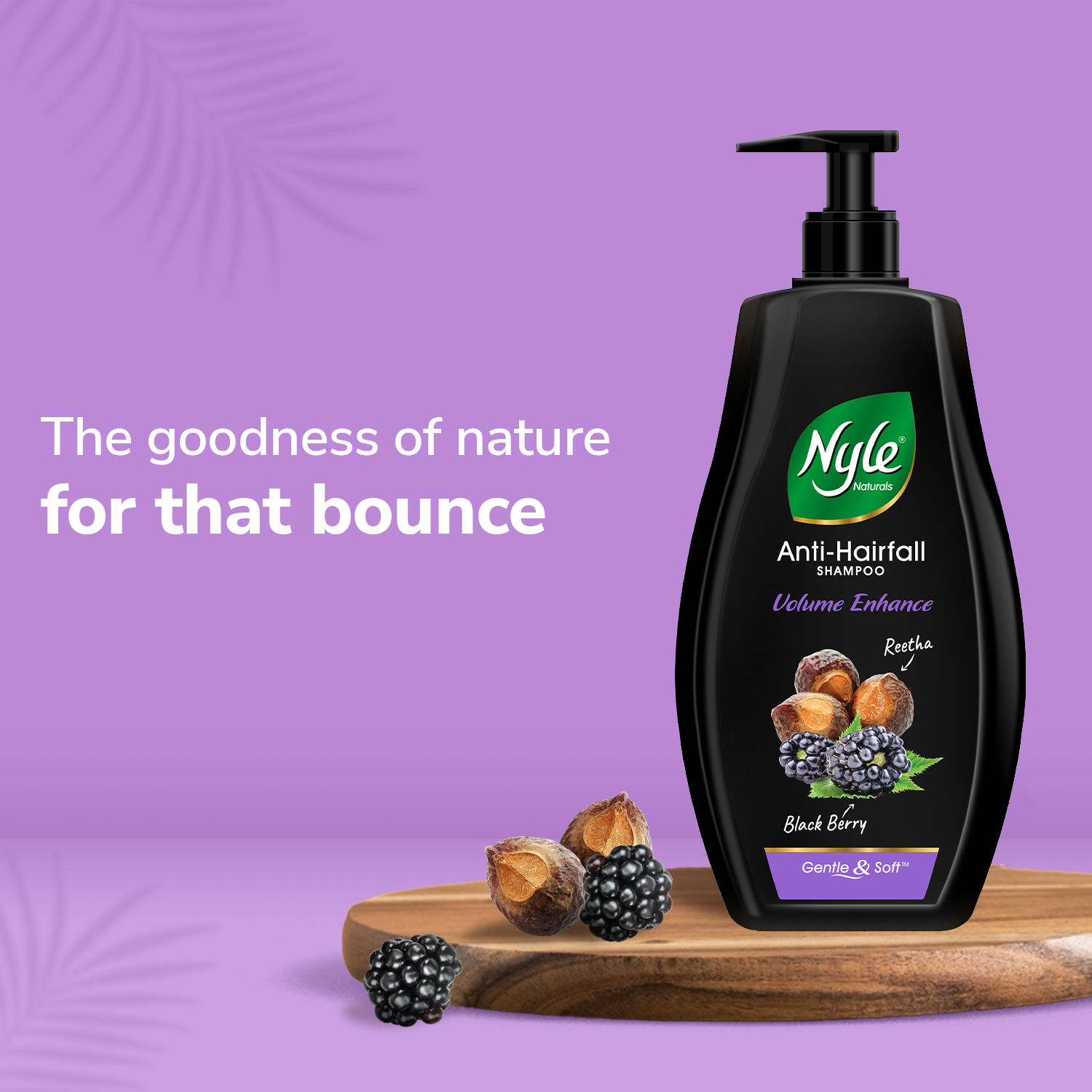 Nyle Naturals Volume Enhance Shampoo with Goodness Of Reetha ...