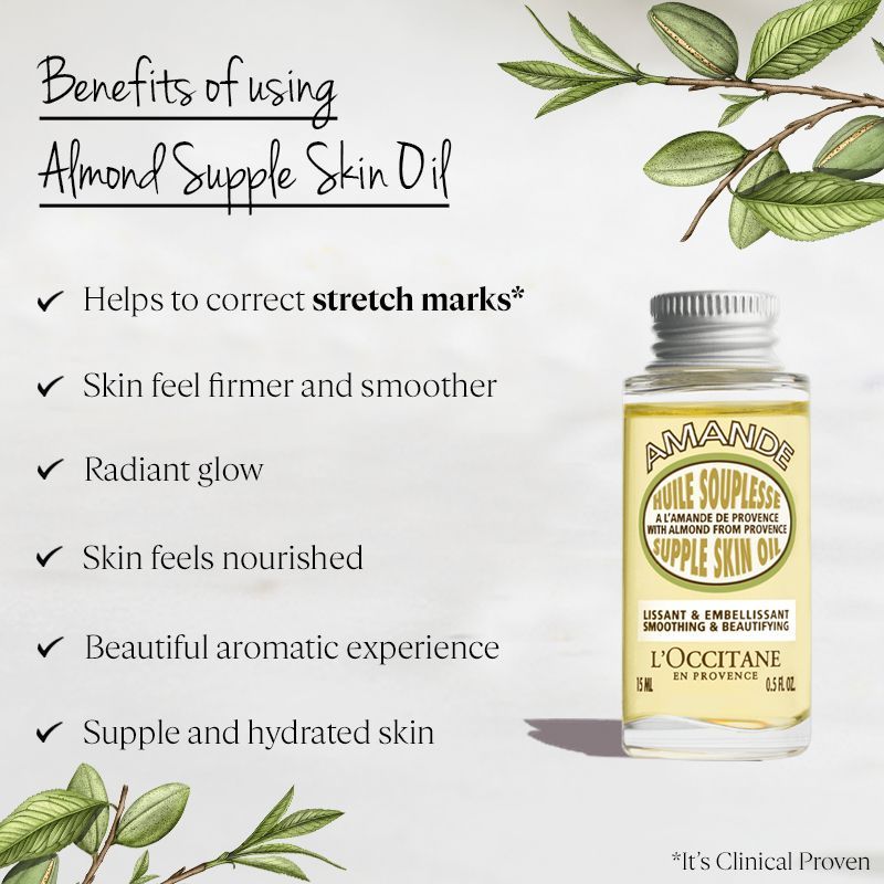 L'Occitane Almond Supple Skin Oil: Buy L'Occitane Almond Supple Skin Oil Online at Best Price in ...