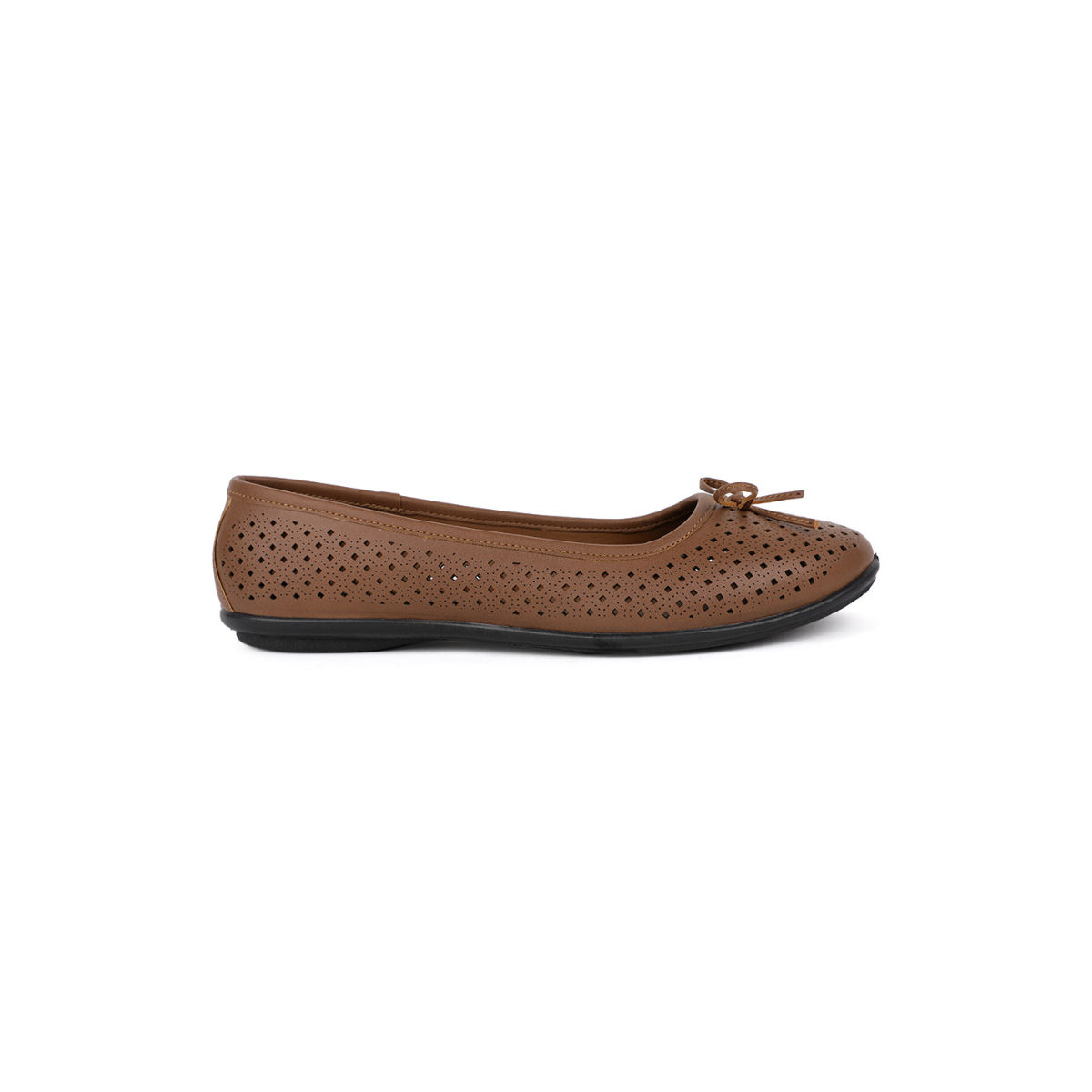 Bata Detail Pattern Beige Ballerina: Buy Bata Detail Pattern Beige ...