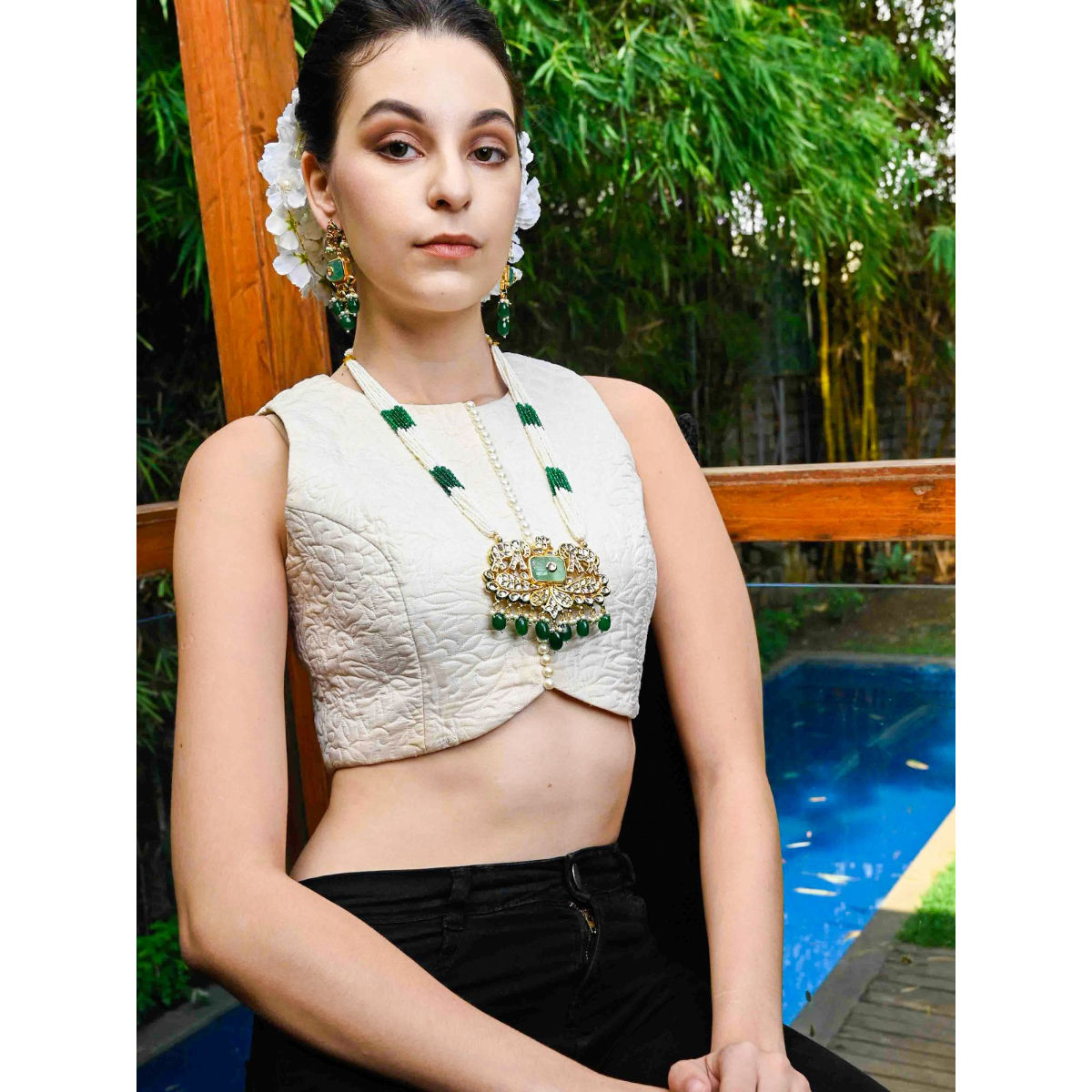 Odette White Mixed Metal Detailing Jewellery Sets: Buy Odette White ...