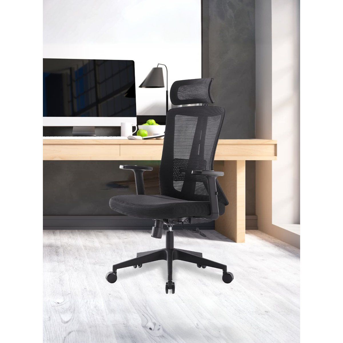 Buy Savya Home Office Chair 1528A-Black Online