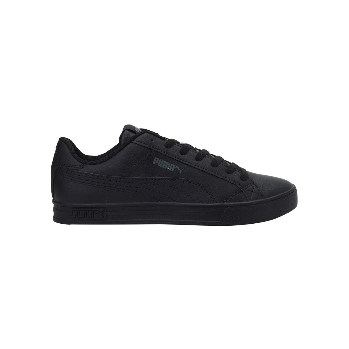 Buy Puma Smash Vulc V3 Lo Unisex Black Casual Sneakers Online