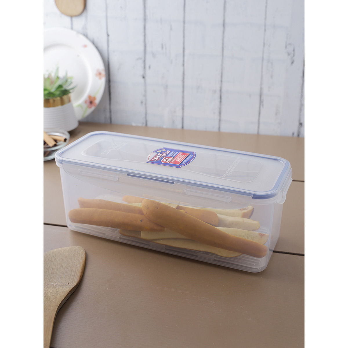 Lock & Lock Classic Plastic Airtight Storage Container With Leak Proof ...