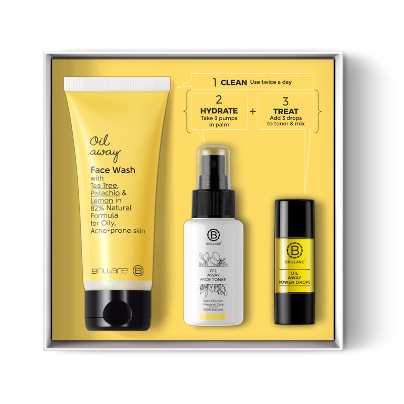 Brillare Professional Oil Away Summer Care Kit: Buy Brillare ...