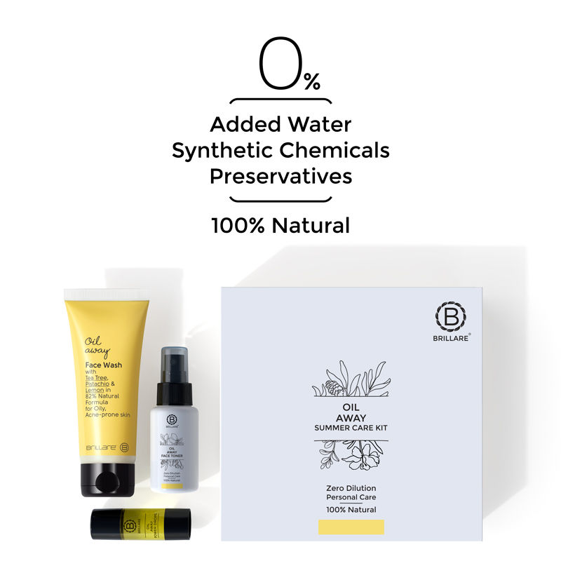 Brillare Professional Oil Away Summer Care Kit: Buy Brillare ...
