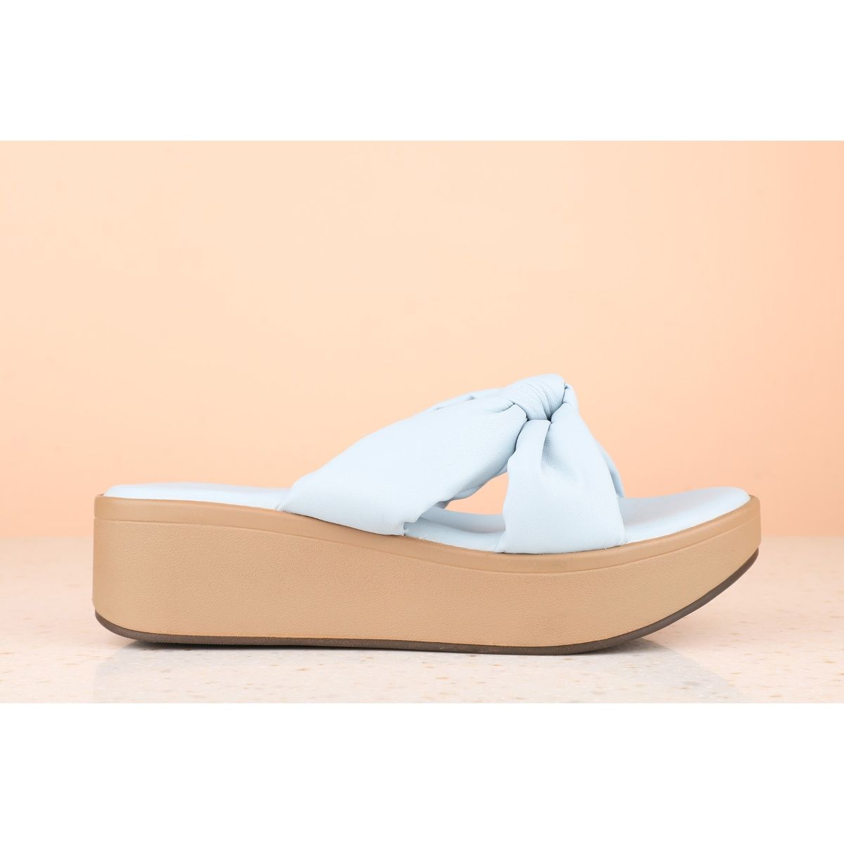 Inc.5 Solid-plain Blue Wedges: Buy Inc.5 Solid-plain Blue Wedges Online ...