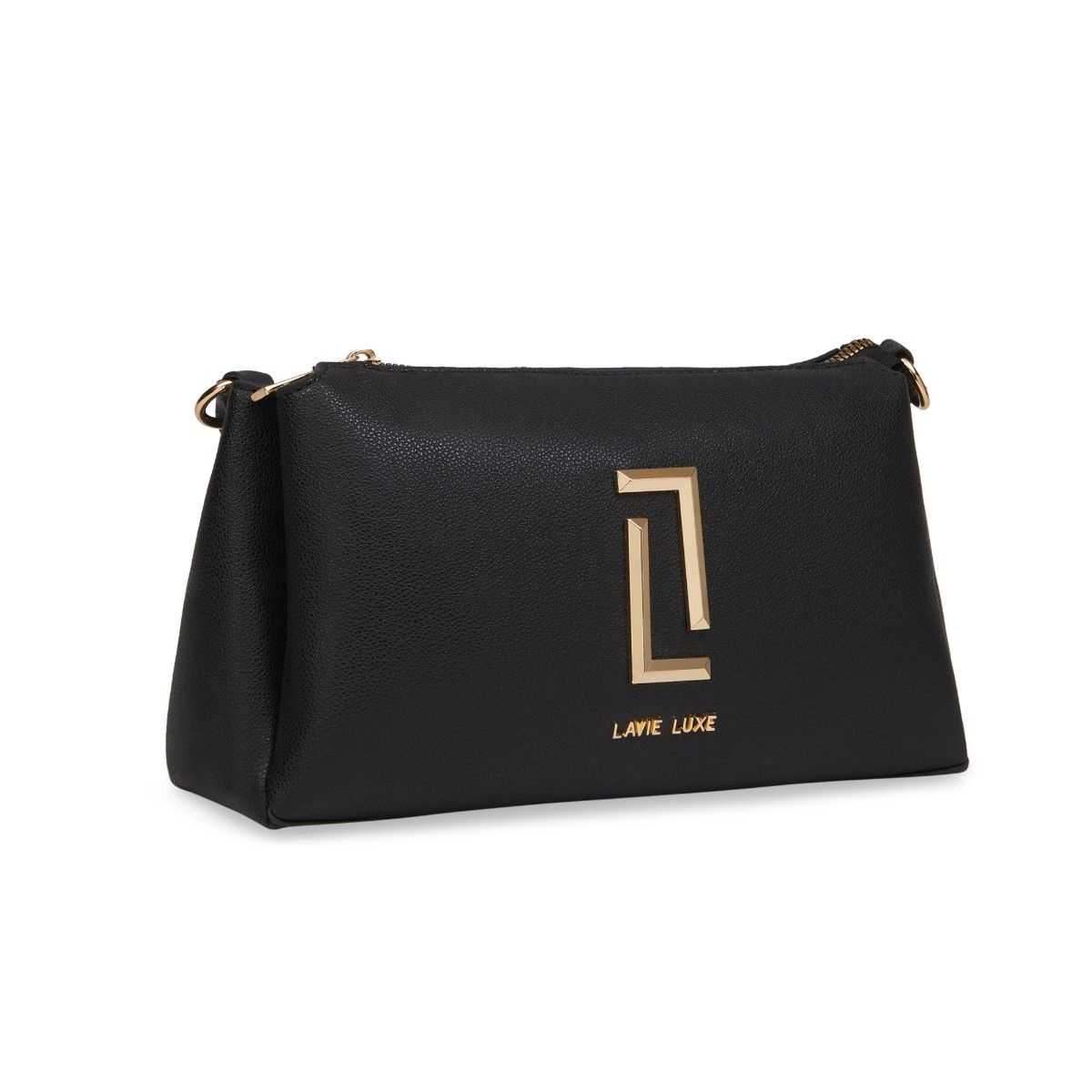 Buy Lavie Luxe Women'S Lizzy 3C Medium Sling Bag-Black Online