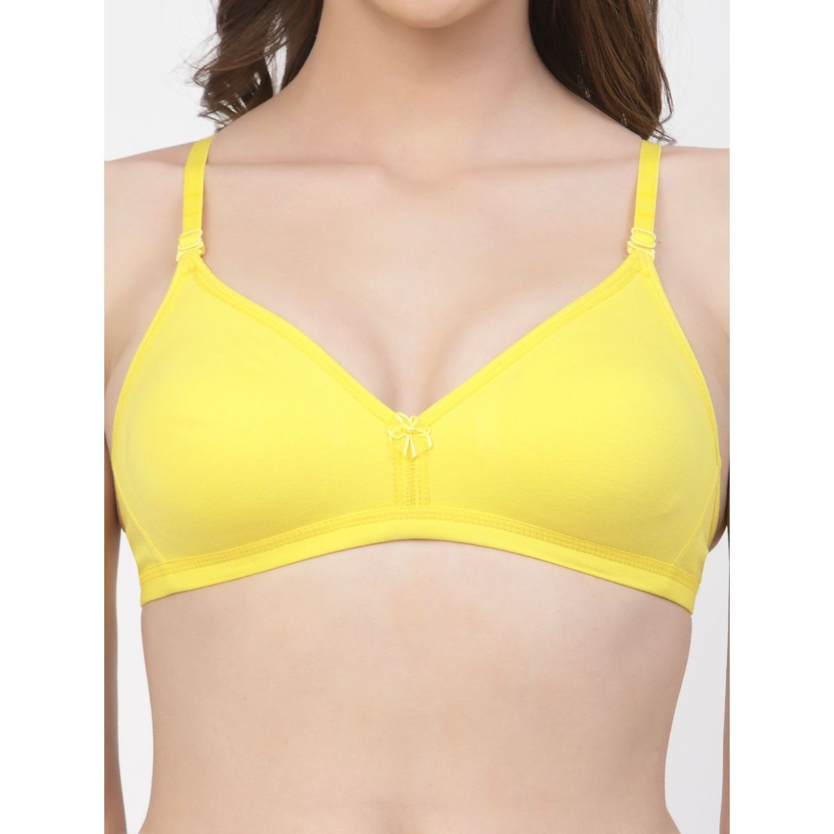 Floret Non Padded And Wire Free Medium Coverage Backless Bra Pack Of 2 Buy Floret Non Padded