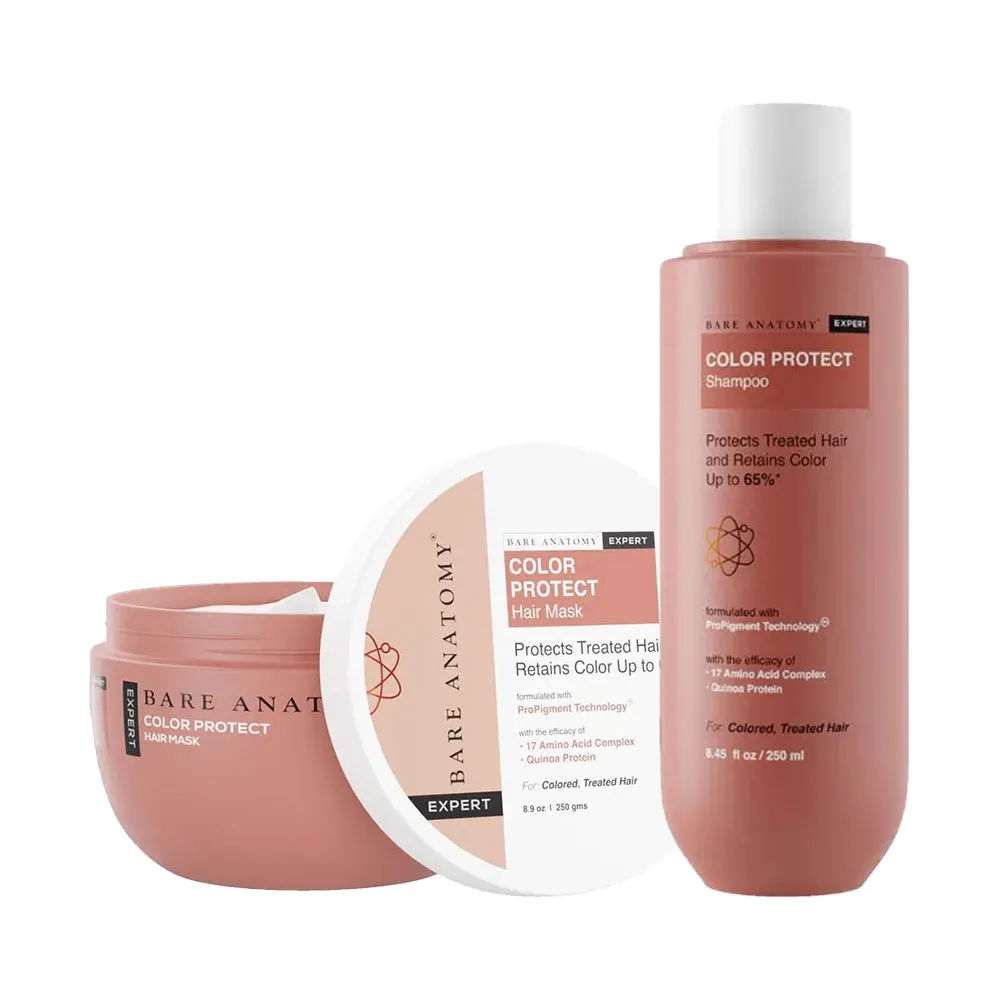 Bare Anatomy Expert Color Protect Hair Mask & Shampoo Combo: Buy Bare ...