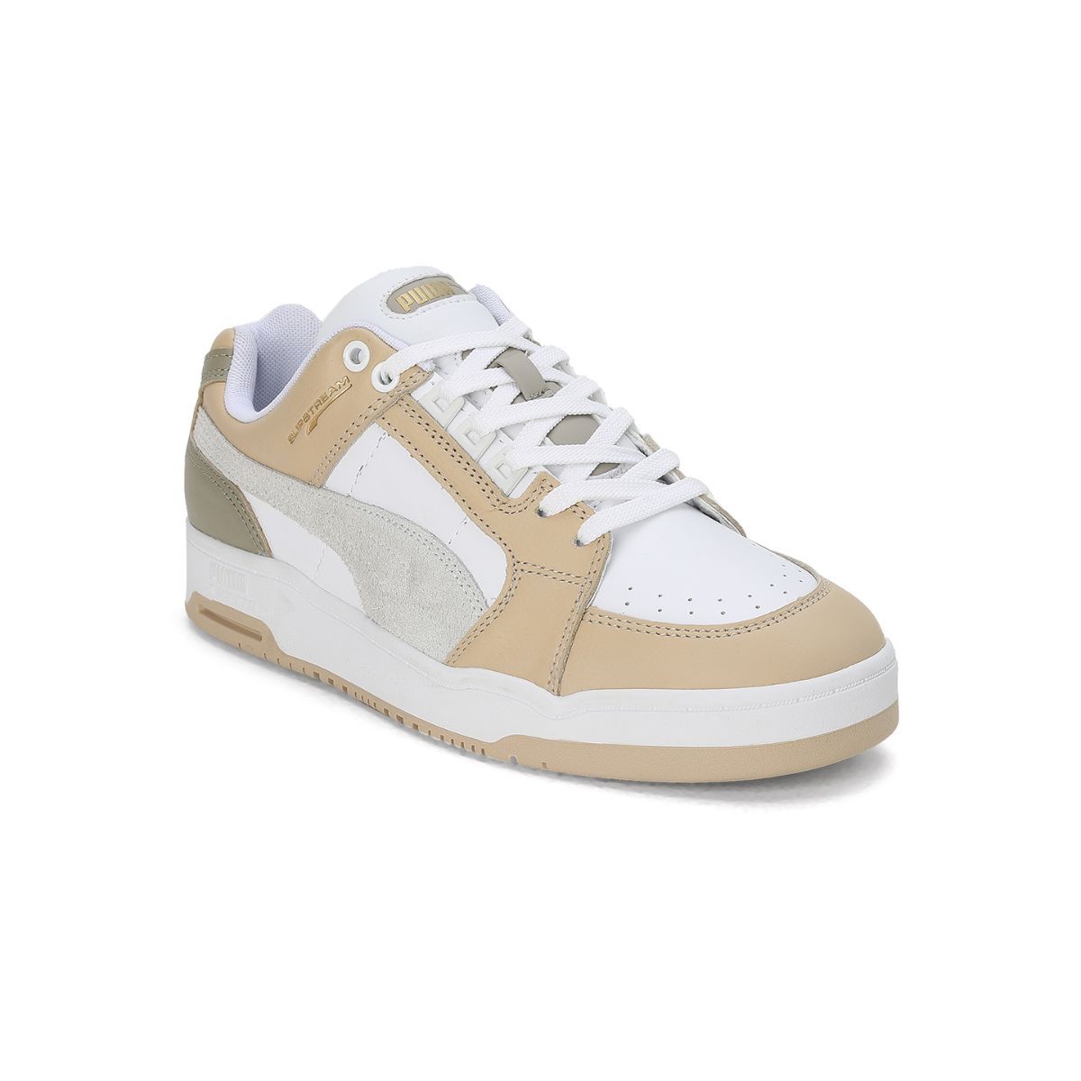 Buy Puma Slipstream Lo Lux Unisex White Sneakers Online