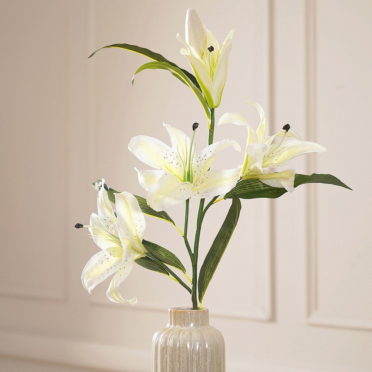 Buy Pure Home + Living Lily Ivory Stem Online