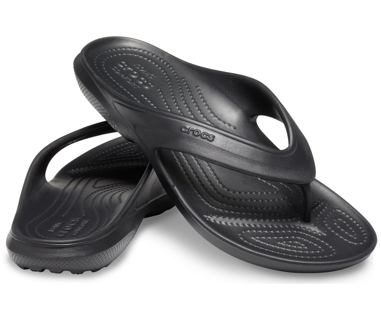 Crocs Coast Unisex Black Flipflop: Buy Crocs Coast Unisex Black ...
