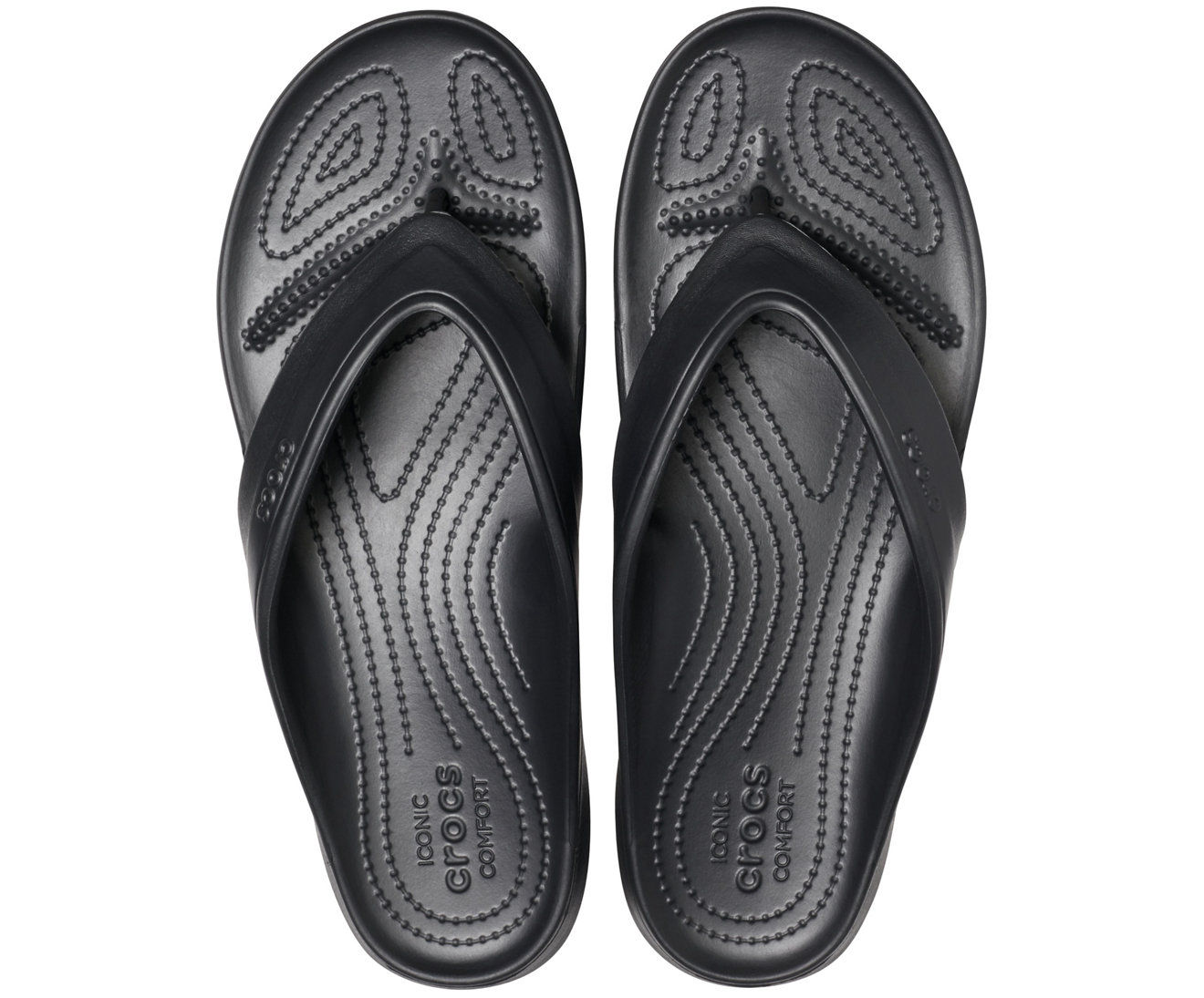 Crocs Coast Unisex Black Flipflop: Buy Crocs Coast Unisex Black ...