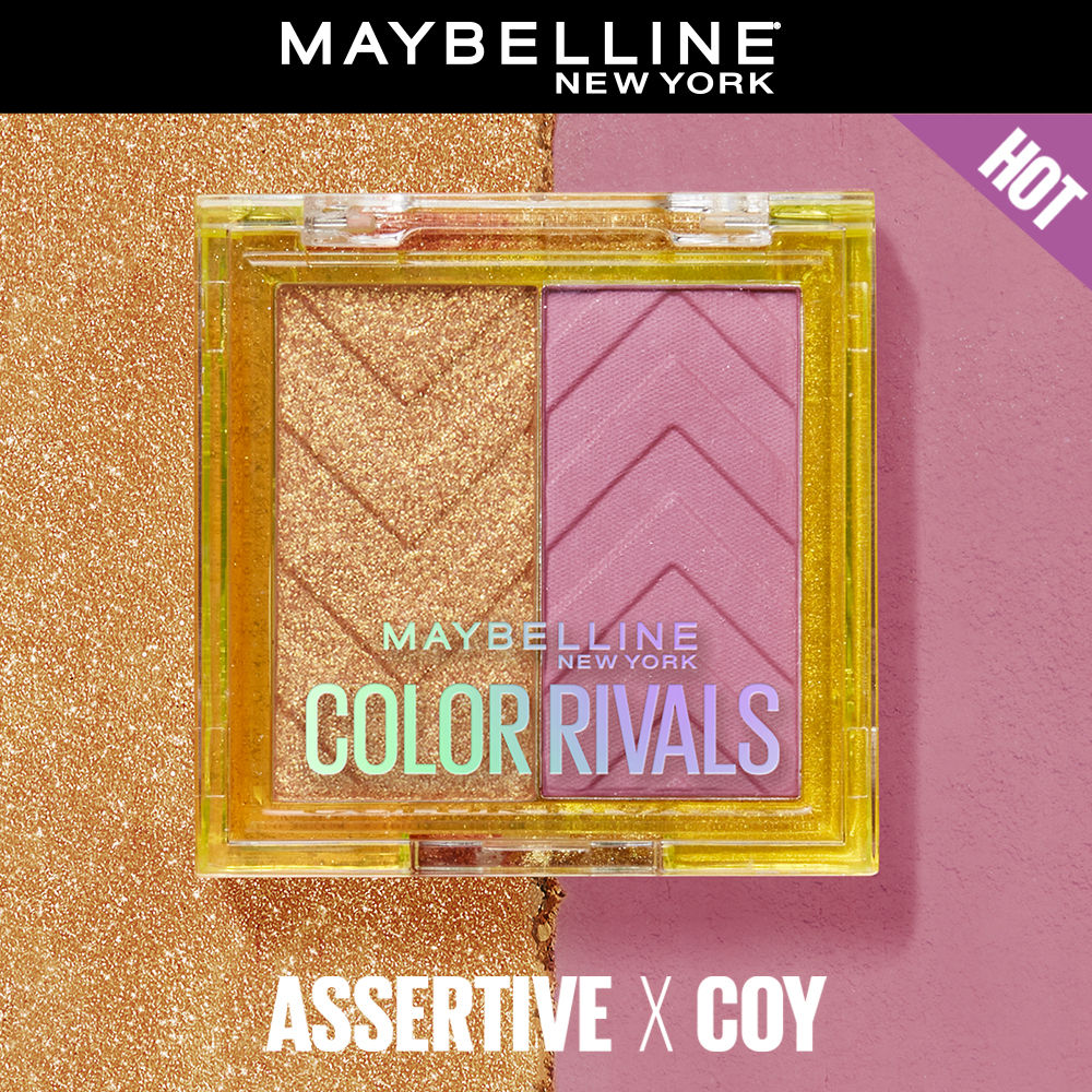 Buy Maybelline New York Color Rivals Longwear Duo Eyeshadow Palette Online