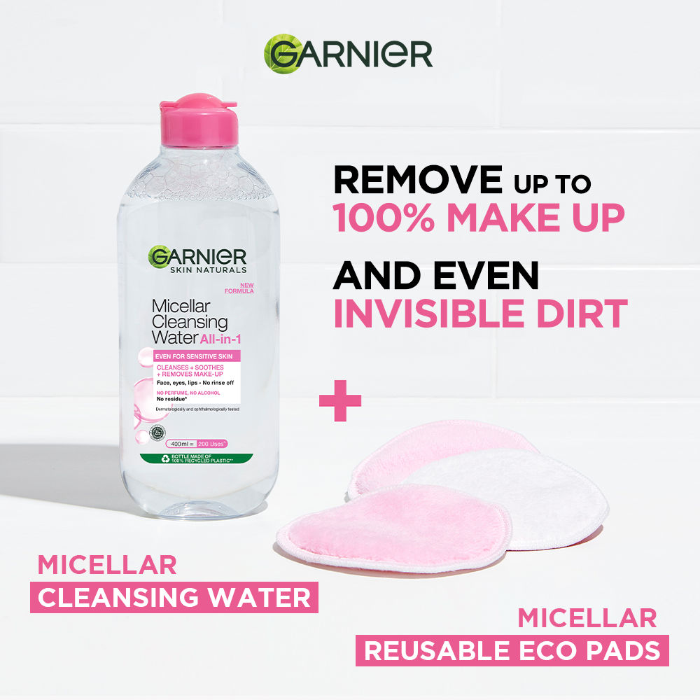 Garnier Micellar Cleansing Water Pink, For Sensitive Skin: Buy Garnier ...