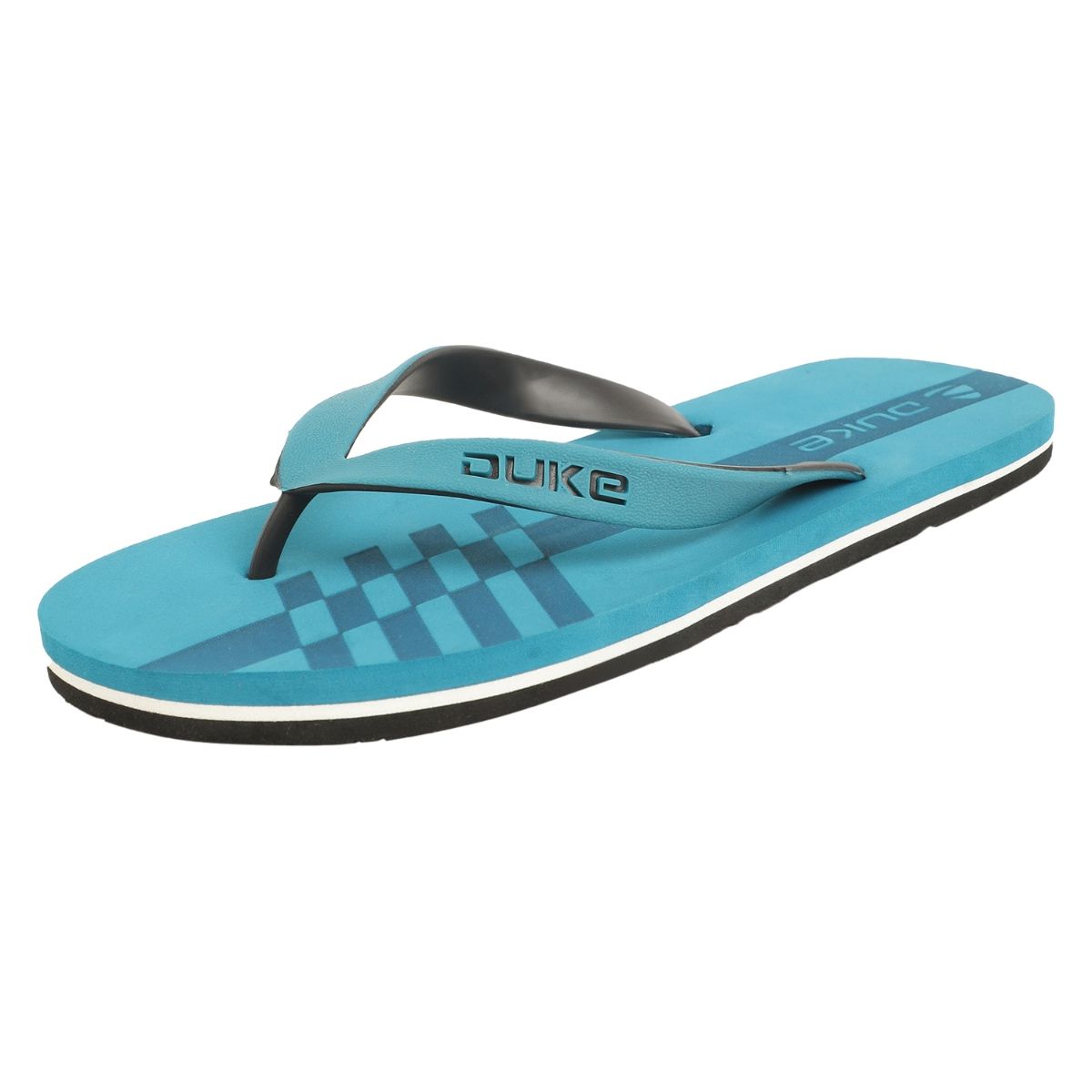 Duke Men Flip-flops - Teal: Buy Duke Men Flip-flops - Teal Online at ...